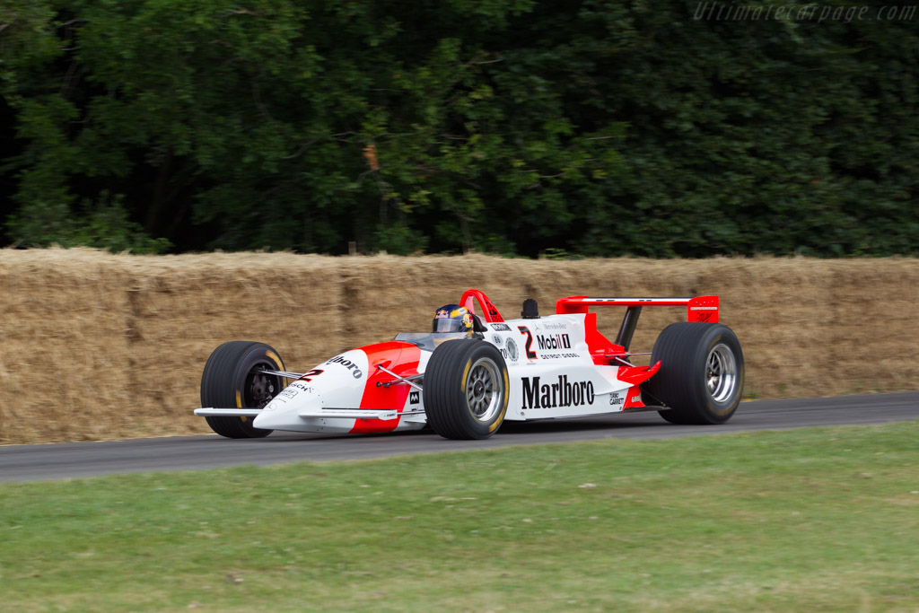 Penske PC23 Mercedes - Chassis: PC23/003 - Driver: Karl Wendlinger ...