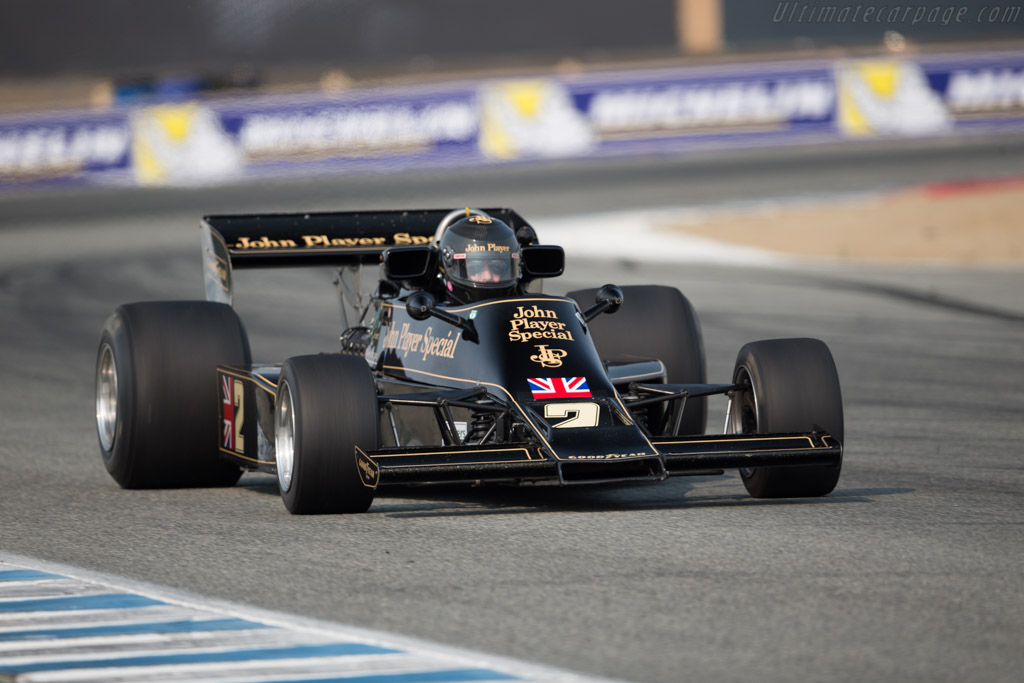 Lotus 77 Cosworth - Chassis: JPS11 - 2016 Monterey Motorsports Reunion