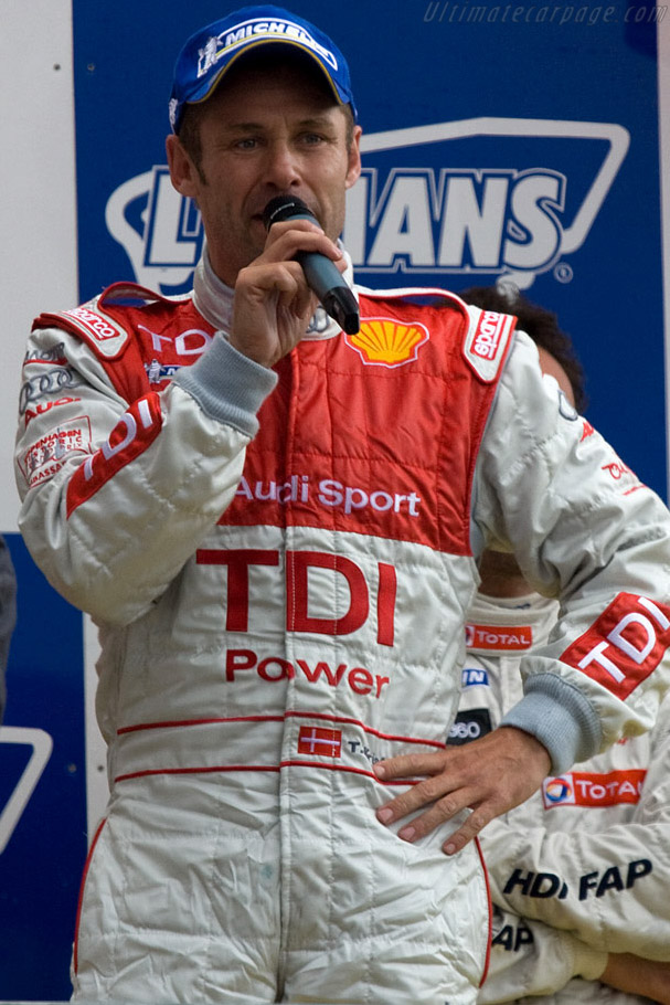 Eight time winner Tom Kristensen - 2008 24 Hours of Le Mans