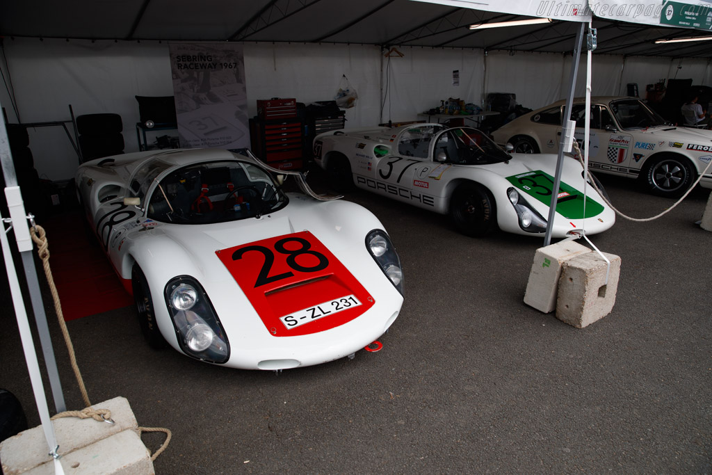 Porsche 910 - Chassis: 910-005 - Driver: Jürgen Rudolph - 2023 Le Mans ...