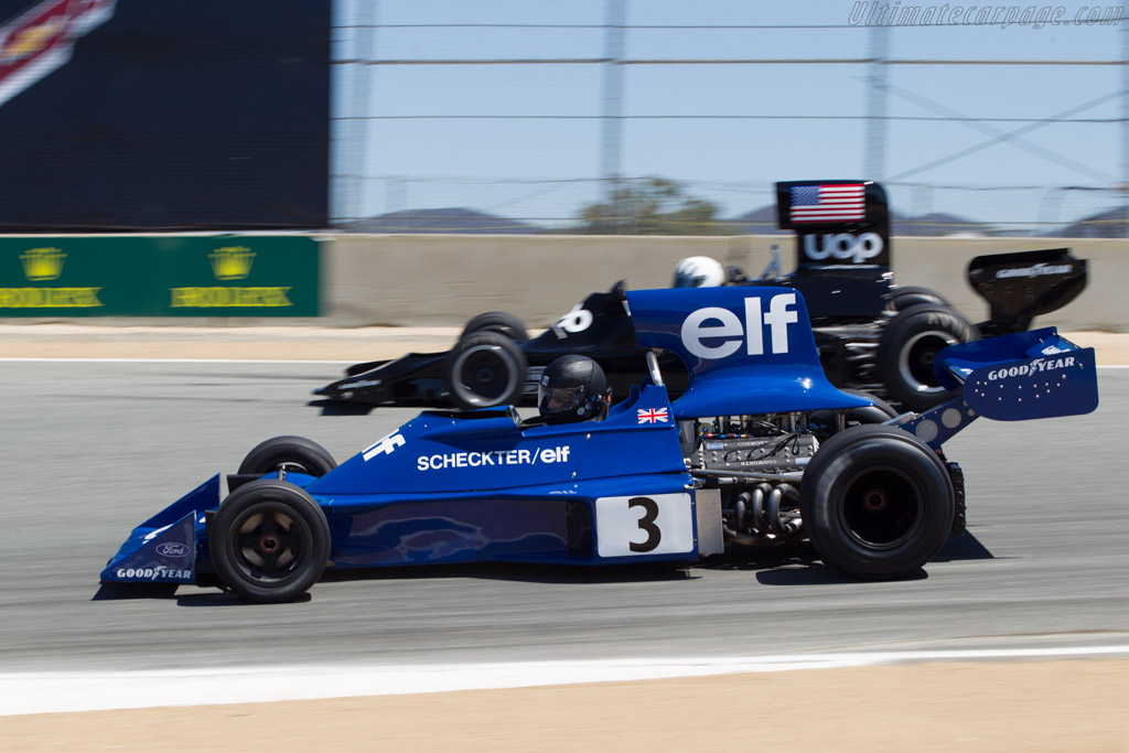 Tyrrell 007 Cosworth - Chassis: 007/3 - Driver: Nicholas Colyvas - 2013 ...