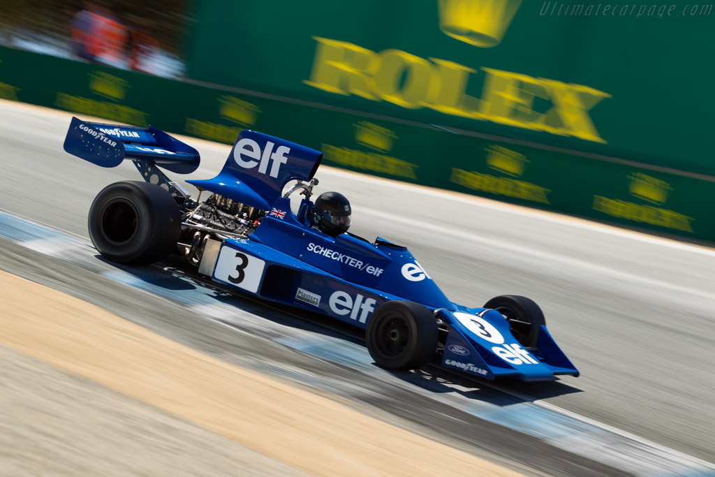 Tyrrell 007 - Chassis: 007/3 - Driver: Nicholas Colyvas - 2015 Monterey ...