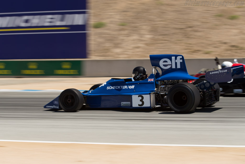 Tyrrell 007 - Chassis: 007/3 - Driver: Nicholas Colyvas - 2015 Monterey ...