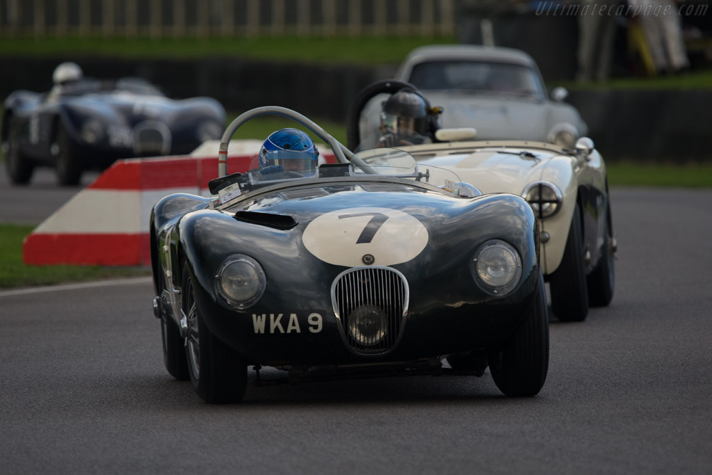 Jaguar C-Type - Chassis: XKC 053 - Driver: Rob Walton - 2014 Goodwood ...