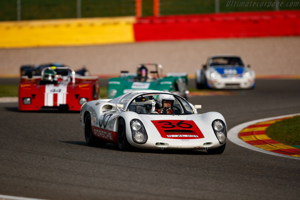Porsche 910 - Chassis: 910-005 - Driver: Jürgen Rudolph - 2023 Spa Classic