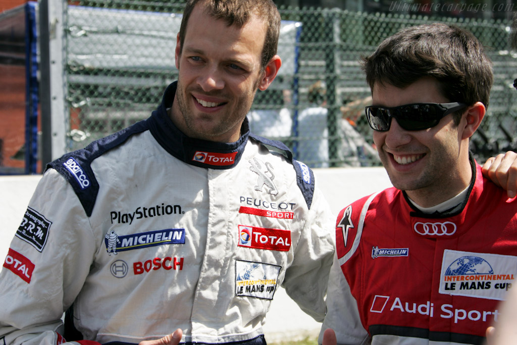 Alexander Wurz and Mike Rockenfeller - 2011 Le Mans Series Spa 1000 km ...